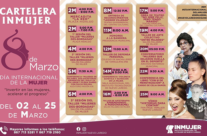 Inmujer promueve actividades en conmemoración al Día Internacional de ...